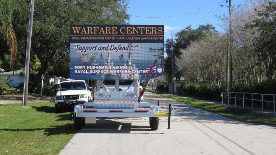 Digital Military Marquee | Optec Display Inc.