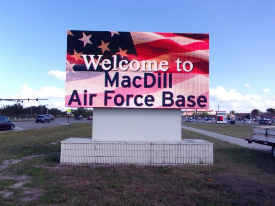 Digital Military Marquee | Optec Display Inc.