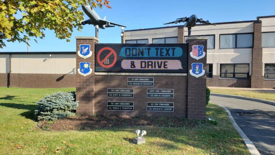 Digital Military Marquee | Optec Display Inc.