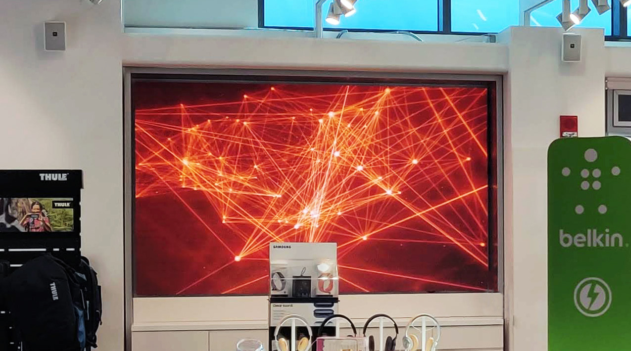Digital Display Case Study - Hudson Group - Optec Displays Inc