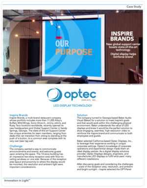 LED Sign Digital Docs Download - Optec Displays Inc