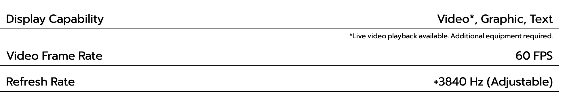 Indoor Displays Opt TV - Optec Displays Inc