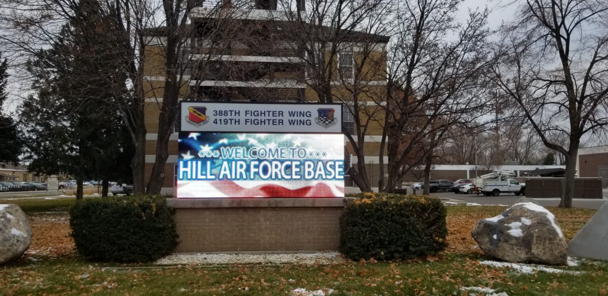 Digital Military Marquee | Optec Display Inc.