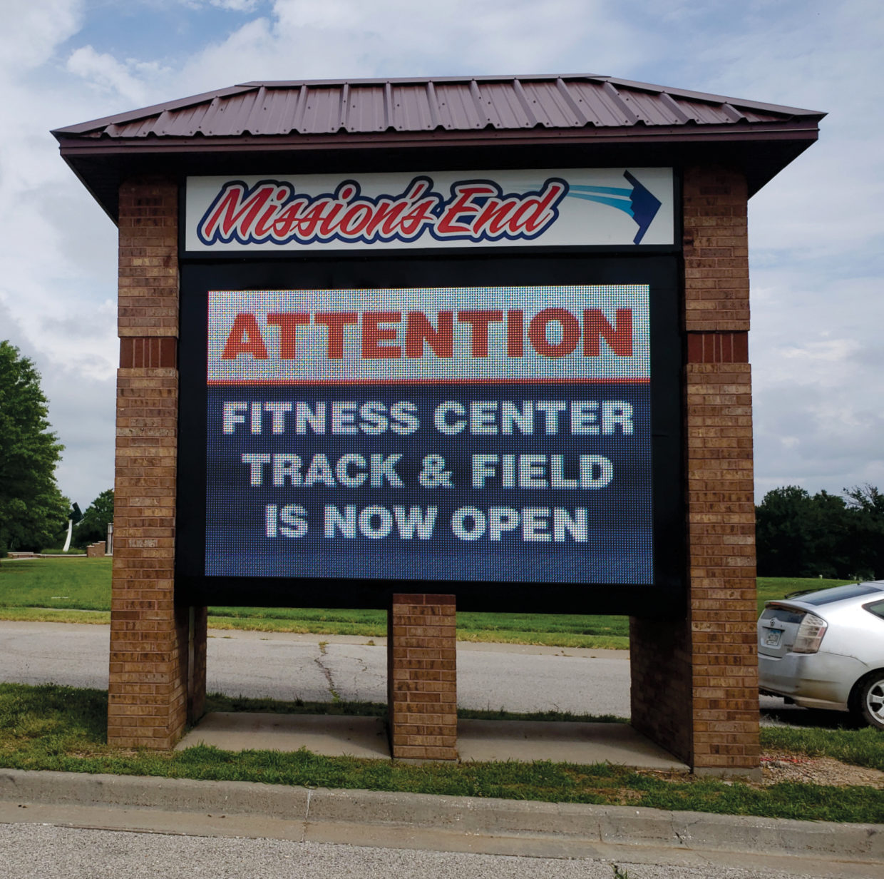 Digital Military Marquee | Optec Display Inc.